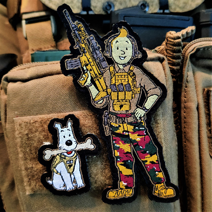 Geweven "Operator Tin" Patch Set :: TactiPatch